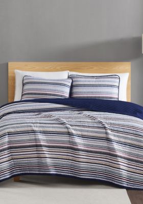 Truly Soft Truly Soft Teagan Stripe Full/Queen 3 Piece Quilt Set | belk