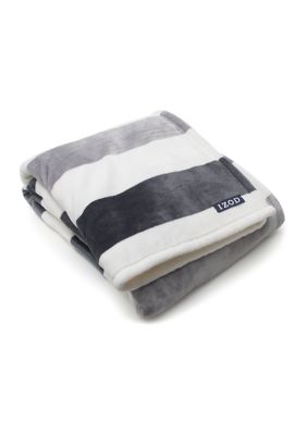 IZOD Brandon Stripe Throw Blanket | belk