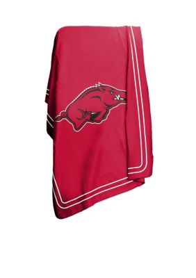 Logo University of Arkansas Razorbacks Classic Fleece Blanket | belk