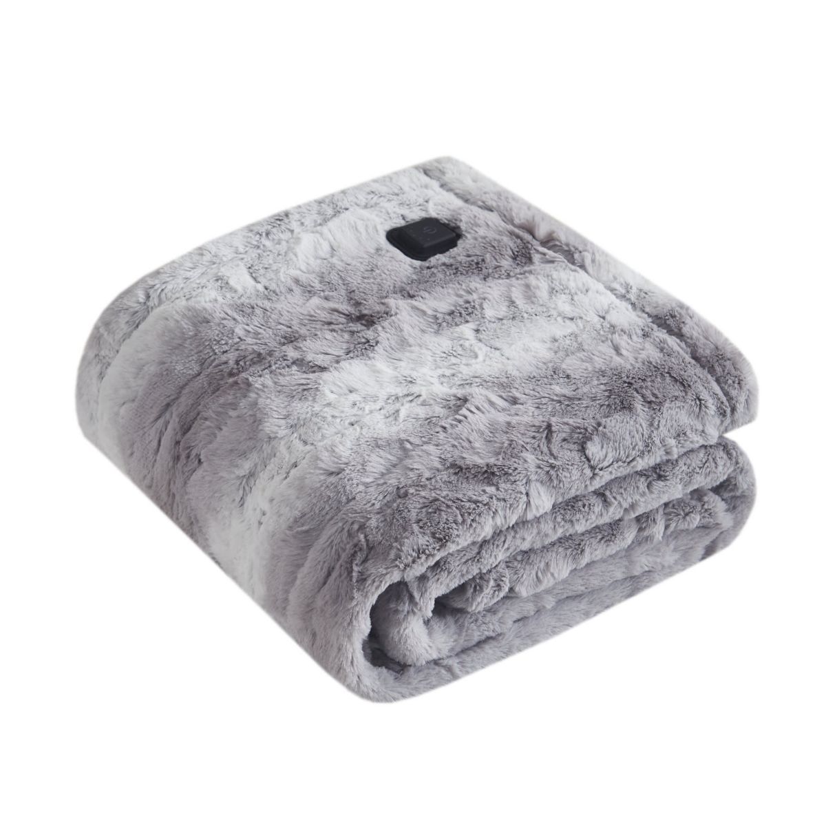 Beautyrest Zuri Faux Fur Heated Wrap with Built-in Controller | Belk