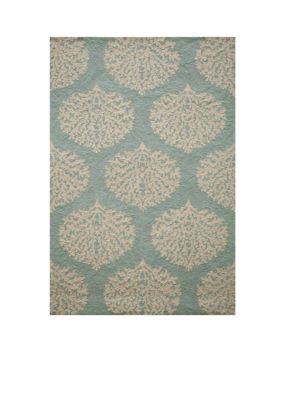 Momeni Veranda Oak Blue Rug | belk