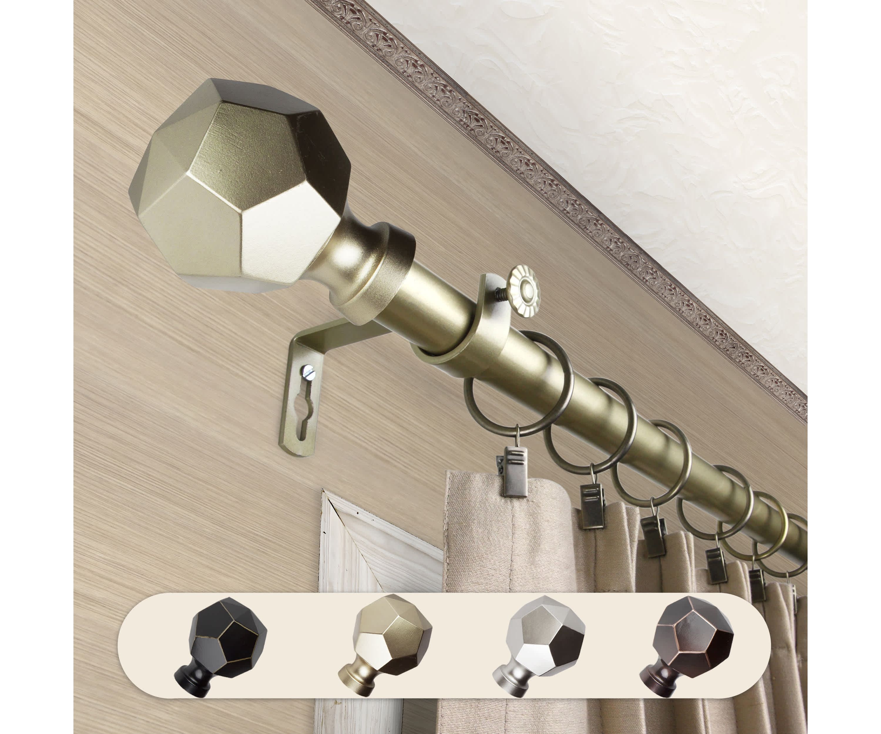 Rod Desyne 1" Darden Curtain Rod | Belk