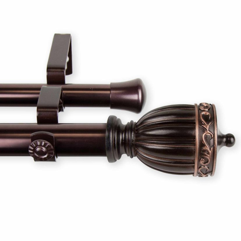 Rod Desyne Debussy Expandable Double Curtain Rod | Belk