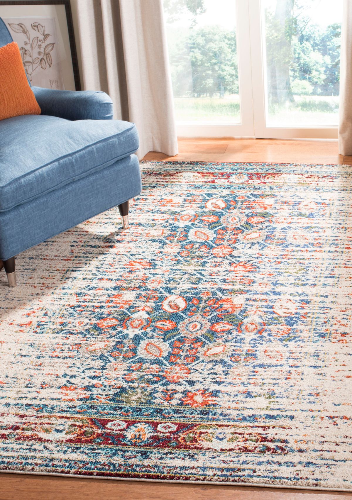 Safavieh Monaco Modern Abstract Erased Weave Area Rug Collection | Belk