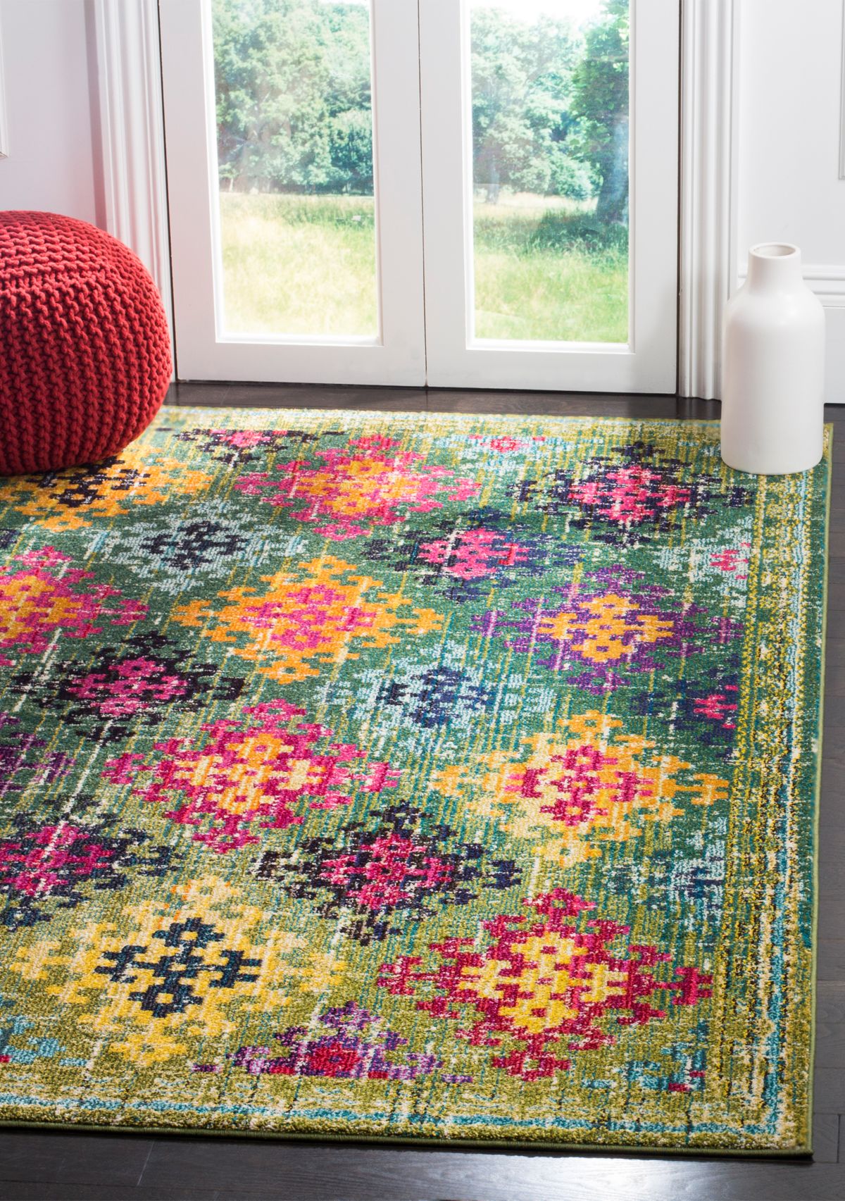 Safavieh Monaco Bohemian Diamond Area Rug Collection | Belk