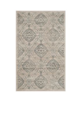 Safavieh Carnegie Taupe/Light Blue 3-ft. x 5-ft. Area Rug | belk