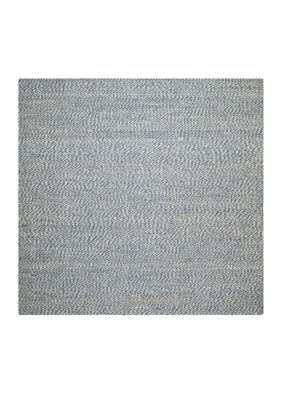 Safavieh Natural Fiber Blue/Ivory Area Rug 8-ft. x 8-ft. | belk