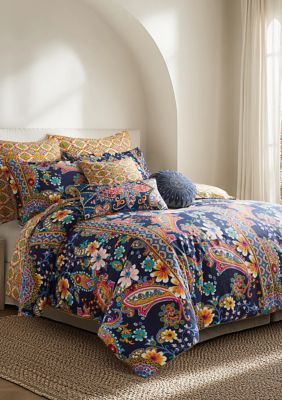 Levtex Home Bertelli Navy Duvet Cover Set | Belk
