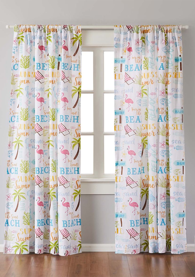 Levtex Home Beach Days Drape Panel | Belk
