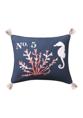 Levtex Home Bakio Coral Pillow | Belk