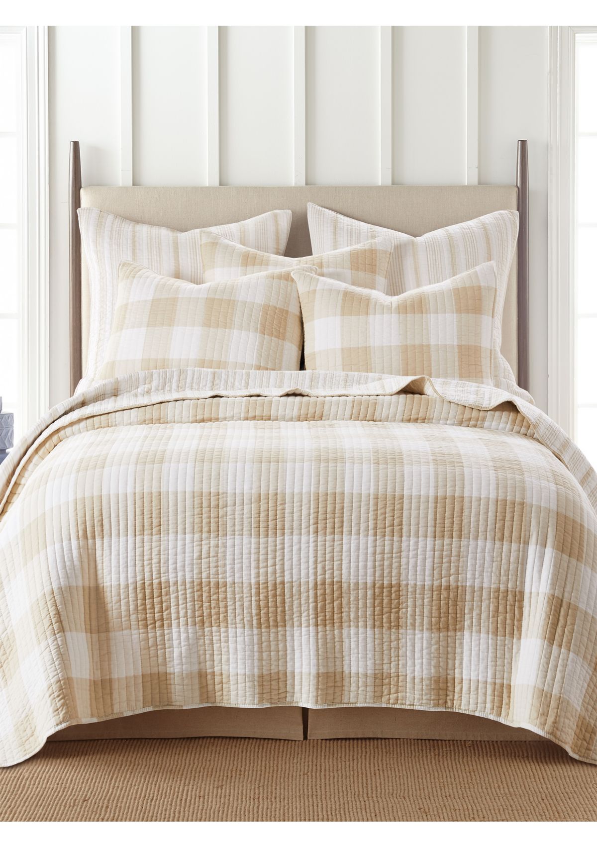 Levtex Home Camden Taupe Euro Sham Set of 2 | Belk