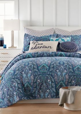 Levtex Home Bellamy Teal Full/Queen Quilt Set | belk