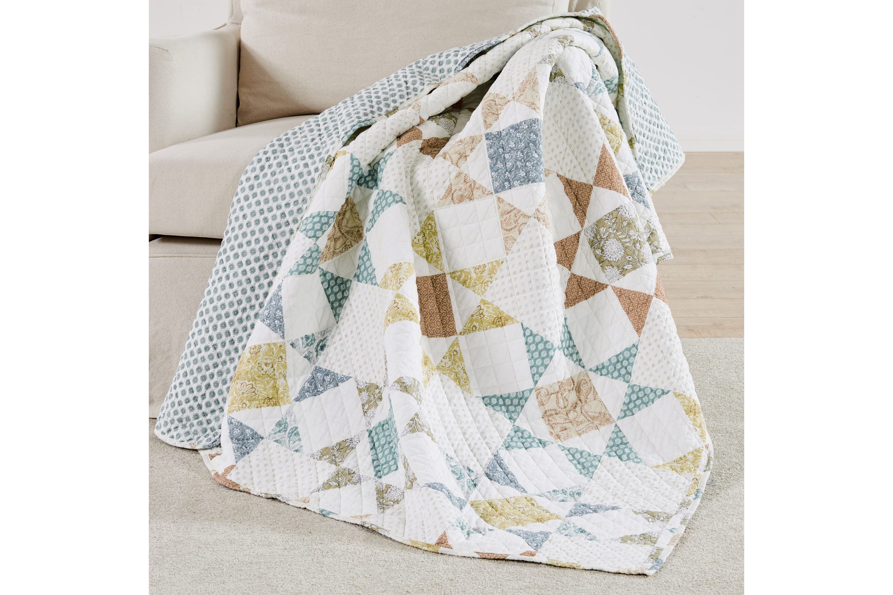 Levtex Home Lottie Quilted Throw | Belk
