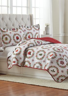 Modern. Southern. Home.™ Whimsy Wreath Pinsonic Quilt Set | belk