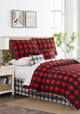 Modern. Southern. Home.™ Buffalo Check 6-Piece Quilt Set | Belk