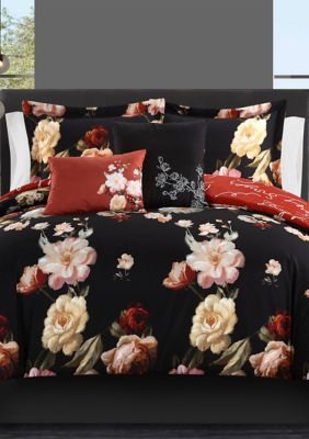 Sweet Home Collection 8 Piece Bed In A Bag Hotel Dobby Embossed ...