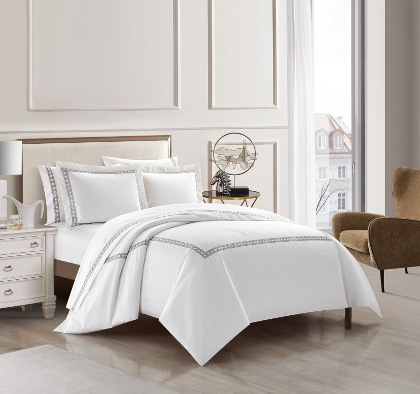 Chic Home Lewiston Duvet Cover Set | Belk