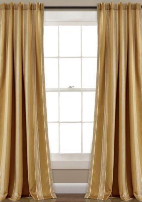 Lush Decor Julia Stripe Window Panel Set | belk