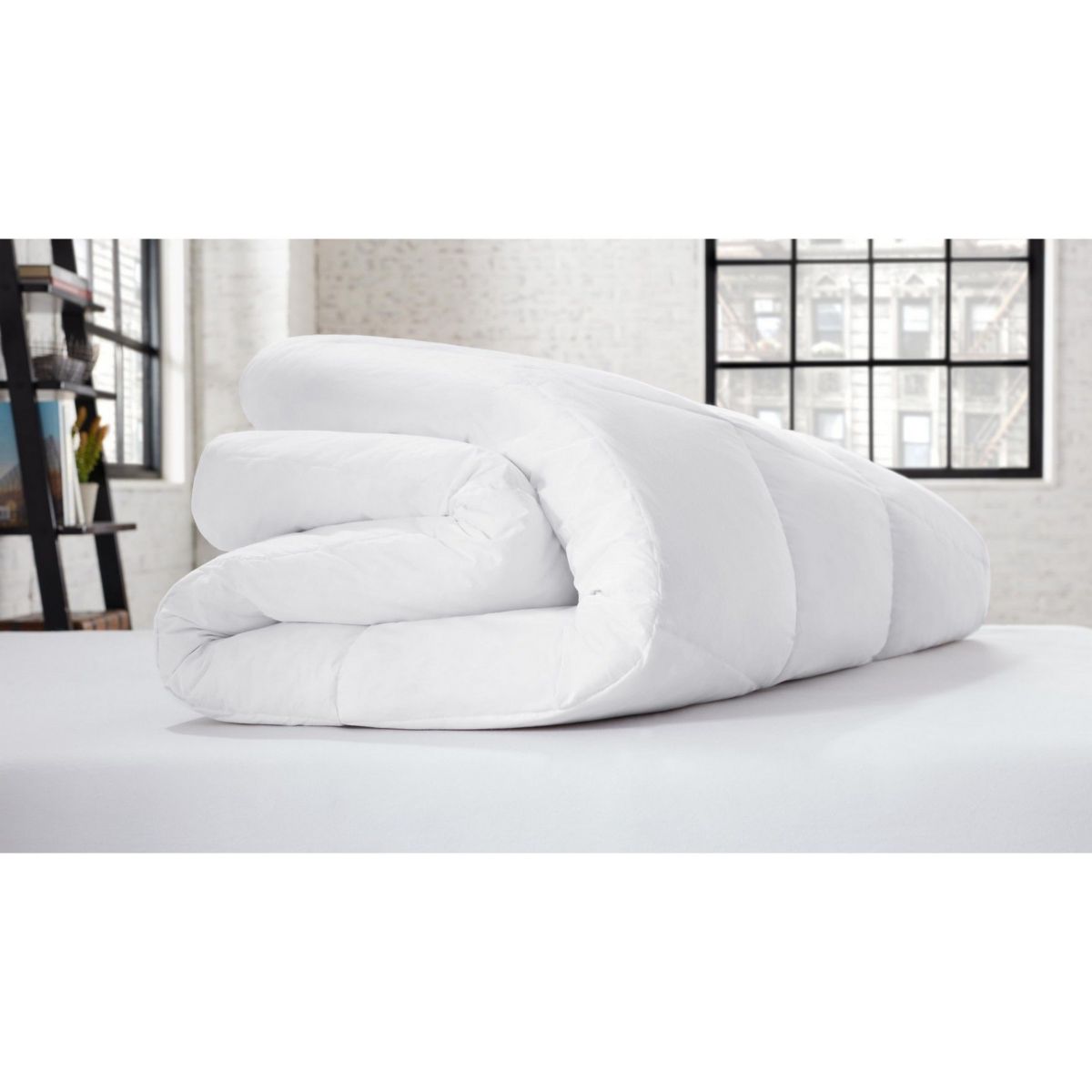 Mercantile Soft and Natural 100% Cotton Feather Fill Comforter | Belk