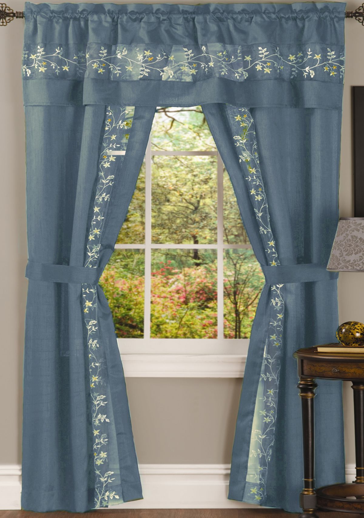 Achim Fairfield 5 Piece Window Curtain Set | Belk