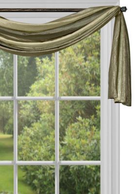 Achim Ombré Window Curtain Scarf | belk