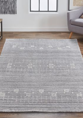 Weave & Wander Yurie Transitional Solid Area Rug | belk