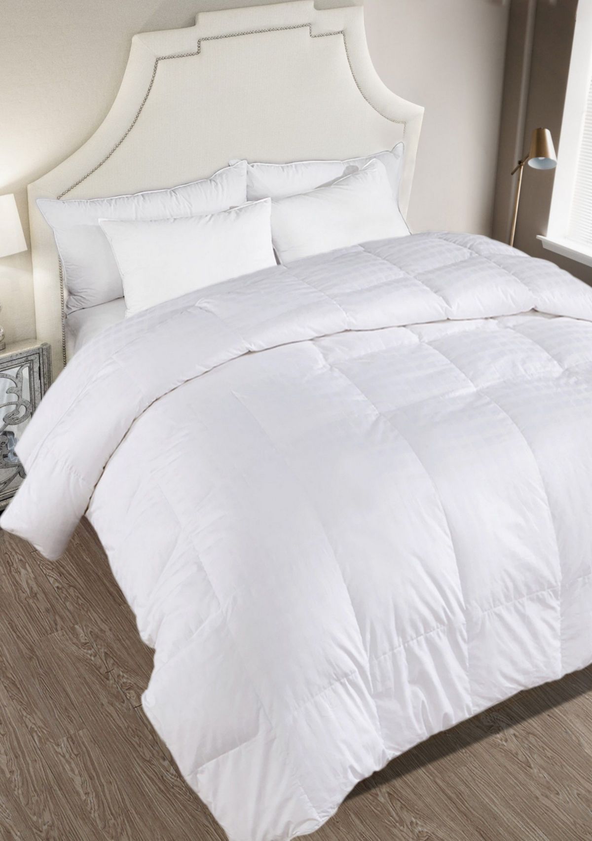 St. James Home Ultra Warm White Goose Nano Down and Feather Comforter ...