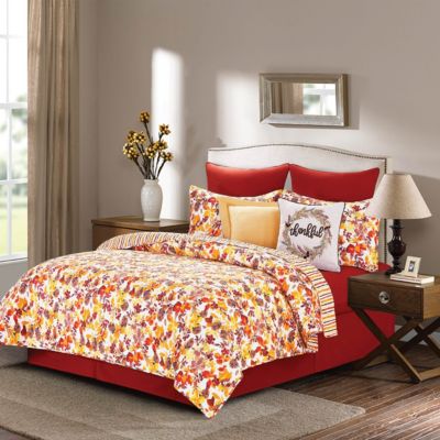 C&F Home Cordelia Reversible Fall Botanical Full/Queen Quilt Set | belk