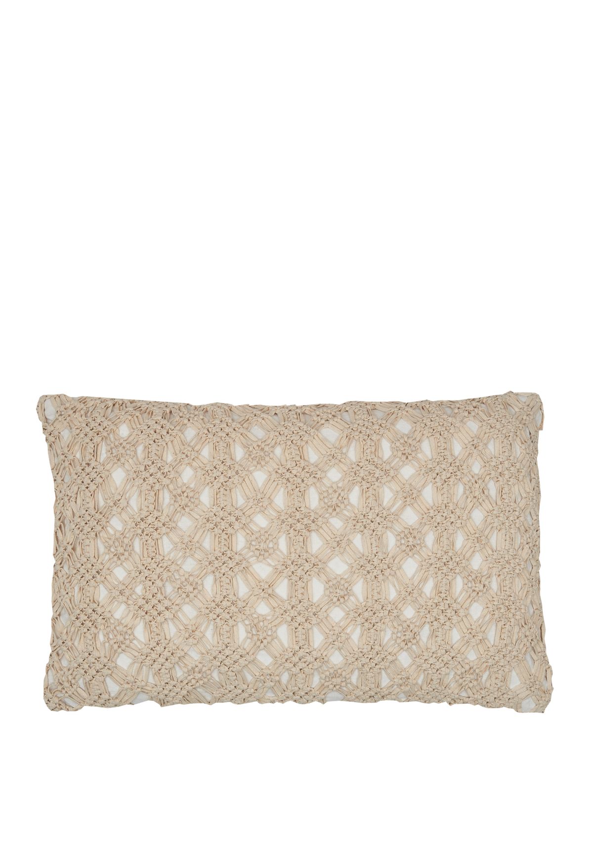 carol & frank Clyde Natural Pillow | Belk