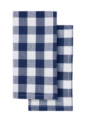 Design Imports Set of 2 Check Napkins | belk