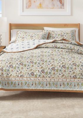 Premium Comforts Boho Floral Printed Quilt Set | Belk
