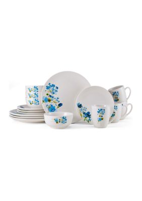 Studio Nova Painted Wildflowers 16 Piece Dinnerware Set, Service For 4 ...