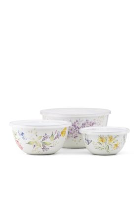 Lenox® Butterfly Meadow 3-piece Serve and Store Set | belk