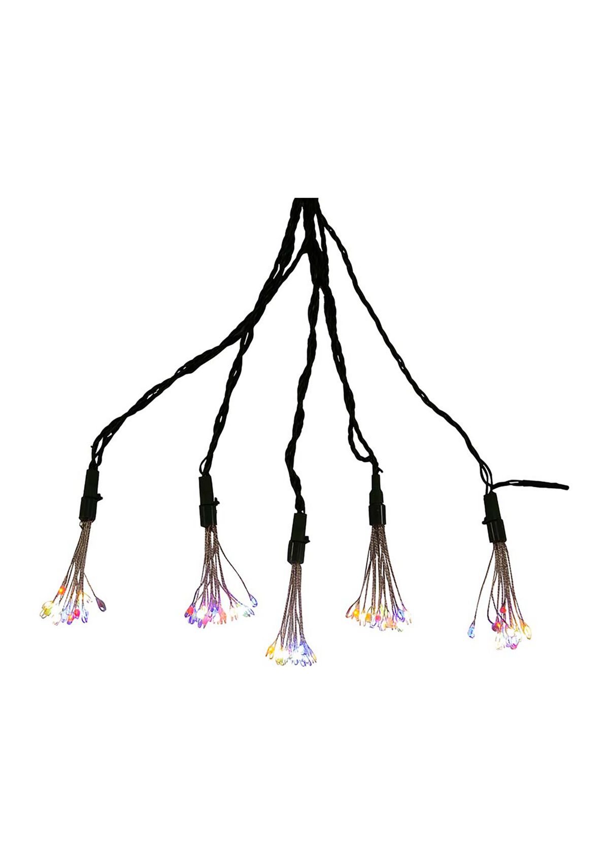 Kurt S. Adler 75-Light Cluster Lights and Multi-Color Twinkle LED ...