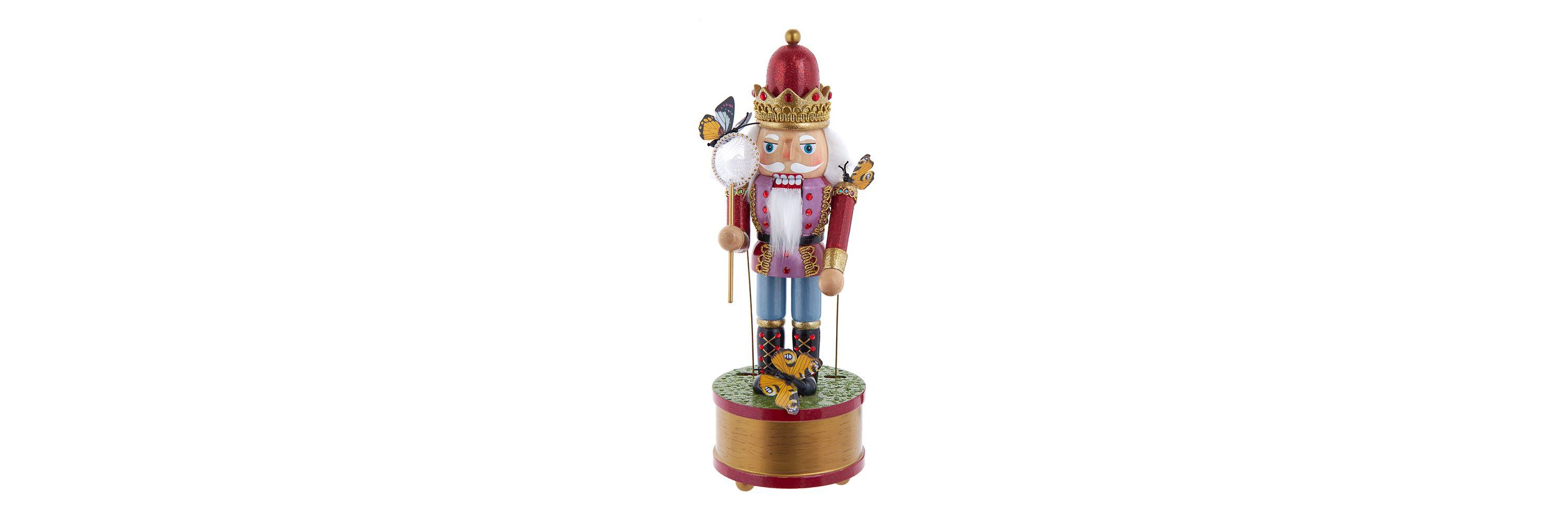 Kurt S. Adler 12-Inch Wind-Up Musical Butterfly Catcher Nutcracker | Belk
