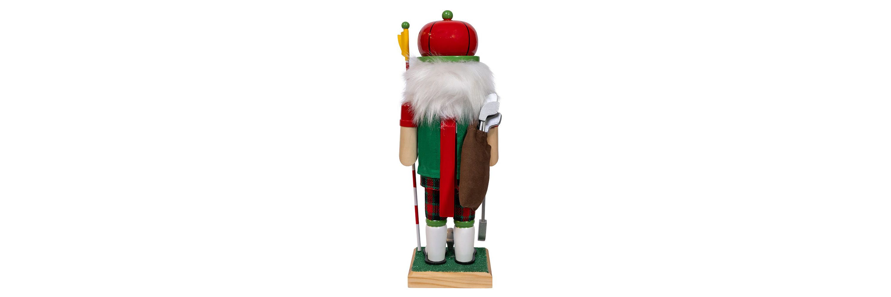 Kurt S. Adler 12-Inch Wooden Golf Nutcracker | Belk