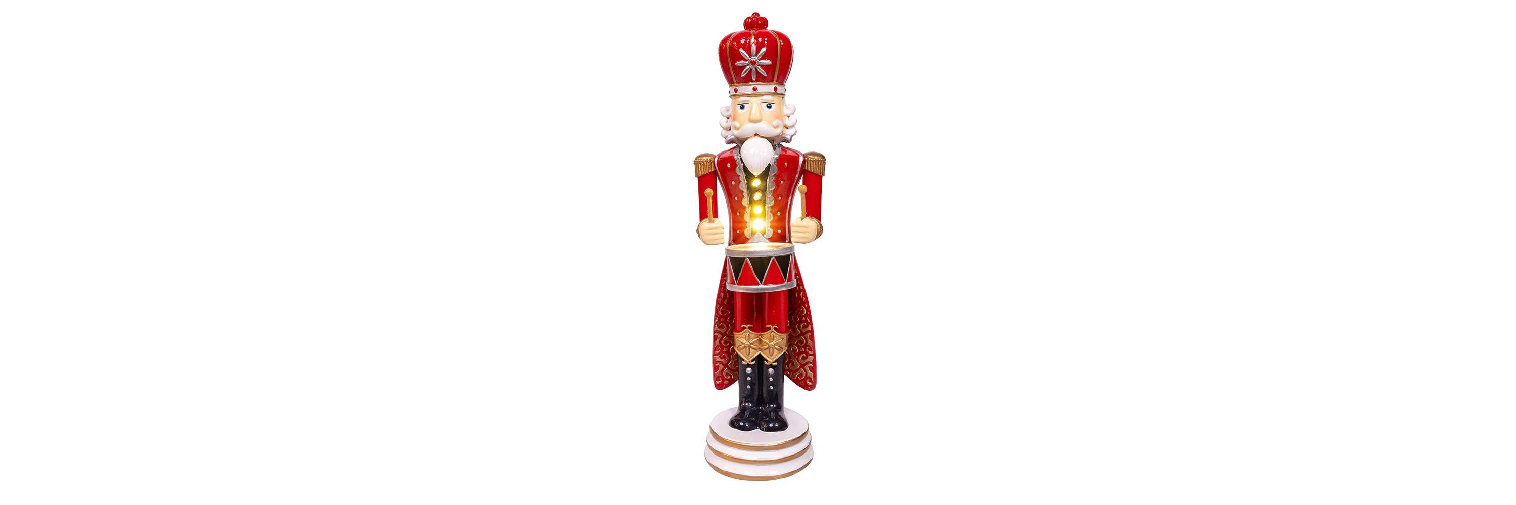 Kurt S. Adler 12In. Battery Operated Lighted King Nutcracker Table ...