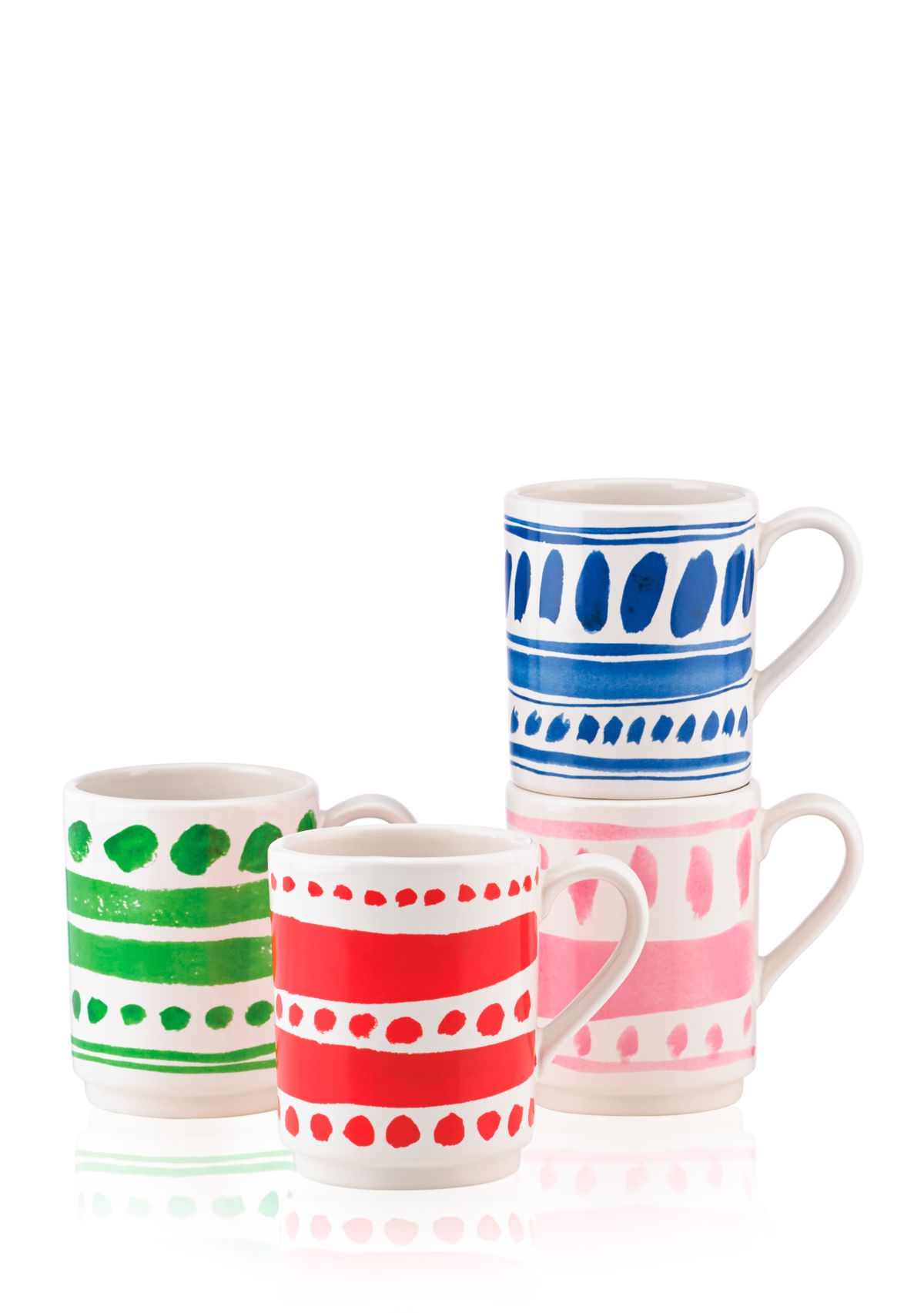 kate spade new york® all in good taste Set of 4 Illustrated Stacking ...