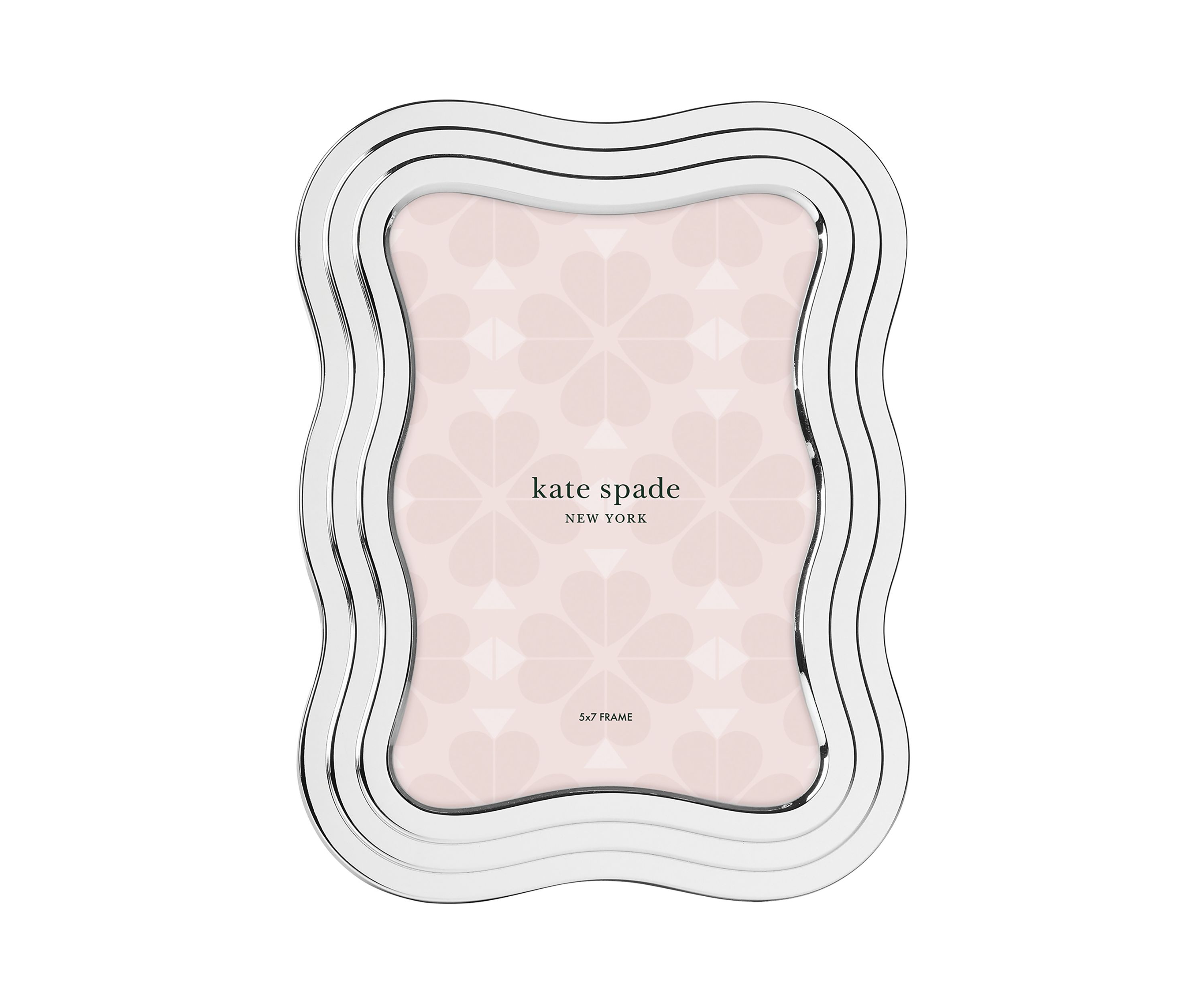 kate spade new york® South Street 5" x 7" Silver Wavy Frame | Belk