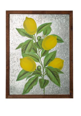 Home Essentials Galvanized Lemon Wall Décor | belk