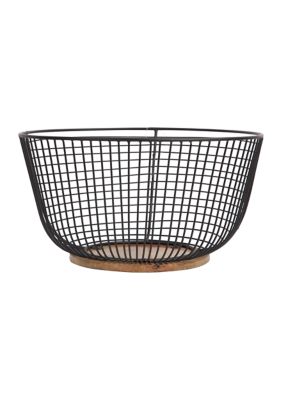 Fiddle & Fern Wire Bowl | belk