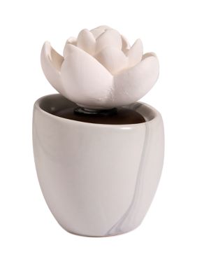 Ellia Lotus Leaf Porcelain Aroma Diffuser | belk