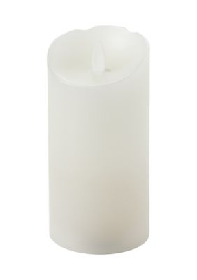 Mikasa Set of 2 Realistic LED Flameless Pillar Candle | belk