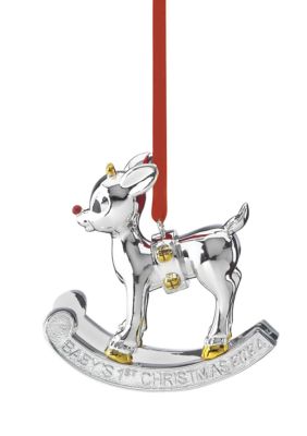 Lenox® 2024 Baby's 1st Christmas Rudolph Ornament | belk