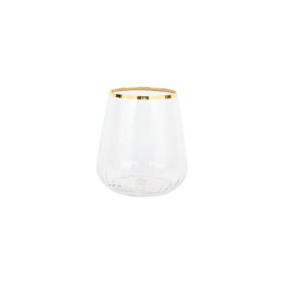 Vietri Francesca Gold Double Old Fashioned | Belk