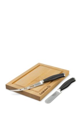 Calphalon® Cutlery 3-Piece Cheese Knife & Board Set | belk