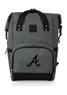 Heritage MLB Atlanta Braves On The Go Roll-Top Cooler Backpack | belk