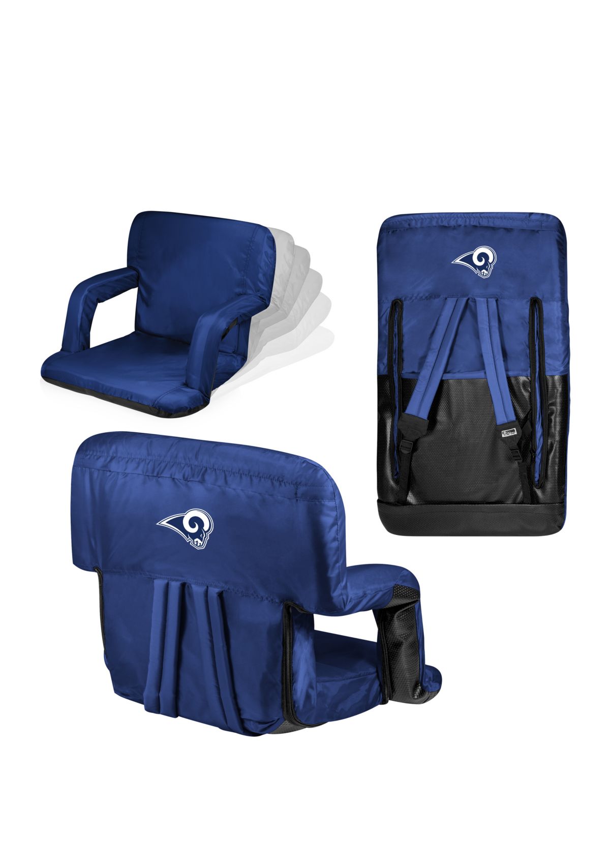 Oniva NFL Los Angeles Rams Ventura Portable Reclining Stadium Seat | Belk