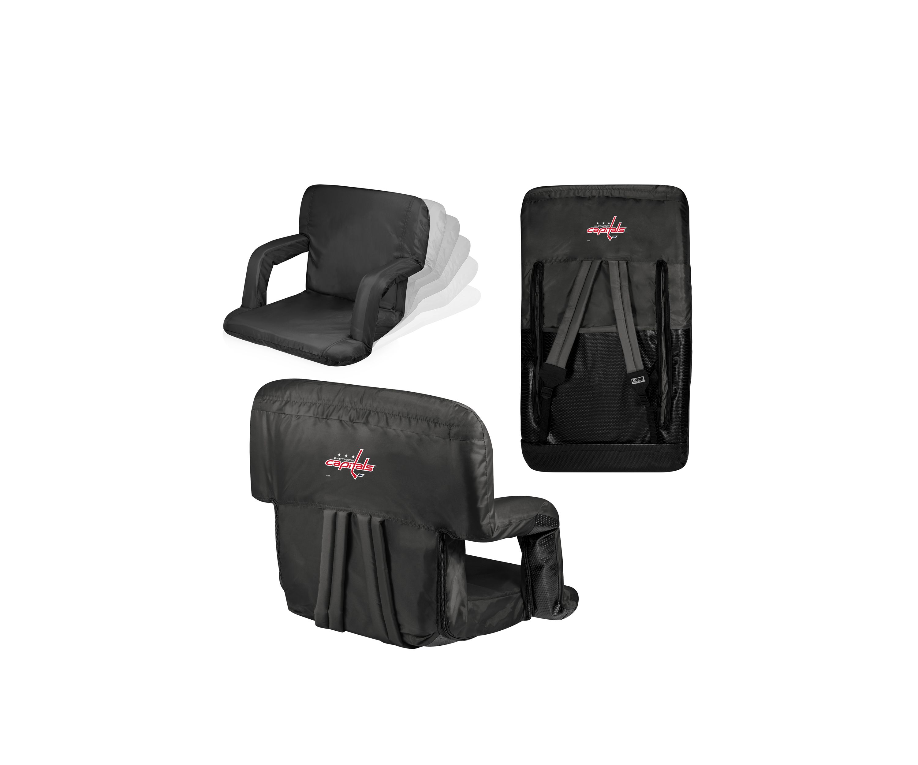 Oniva NHL Washington Capitals Ventura Portable Reclining Stadium Seat ...