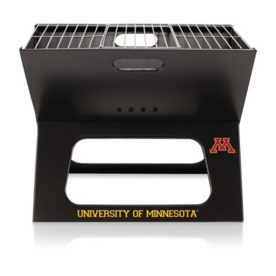 Picnic Time NCAA Minnesota Golden Gophers X Grill Portable Charcoal BBQ ...